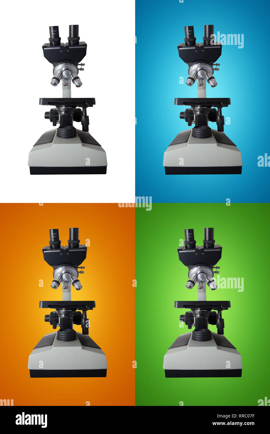 Laboratory microscope for scientific research Stock Photo - Alamy