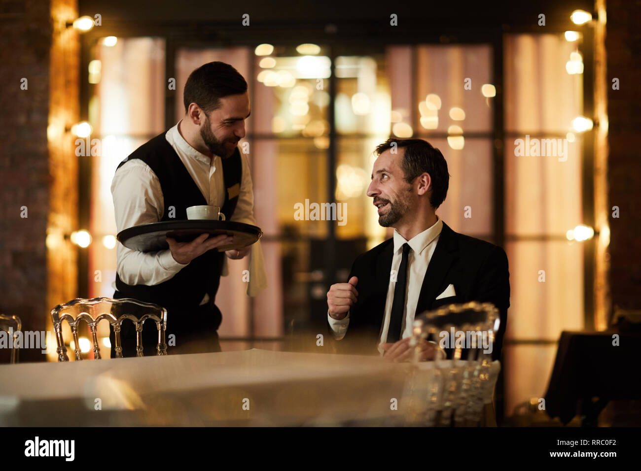 Rich person coffee hi-res stock photography and images - Alamy