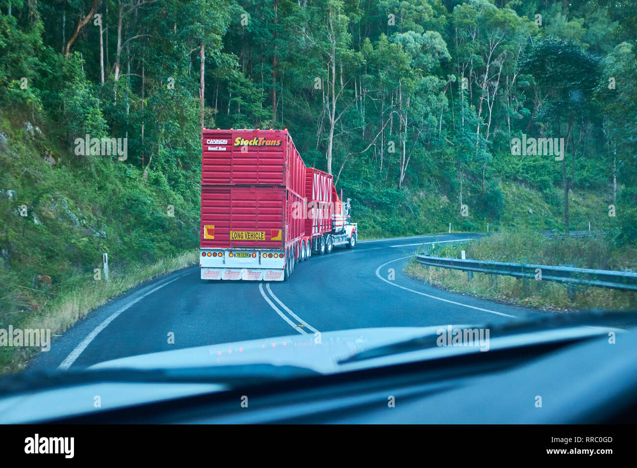 Inside lorry windscreen hi-res stock photography and images - Alamy