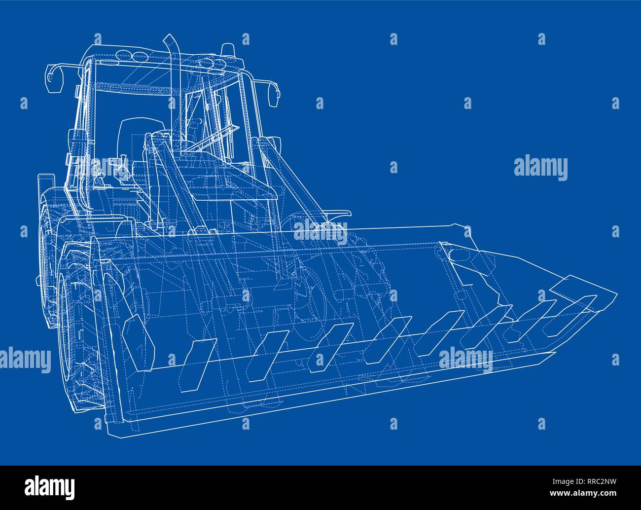 Sketch of Loading Shovel with Back Actor Stock Vector Image & Art - Alamy