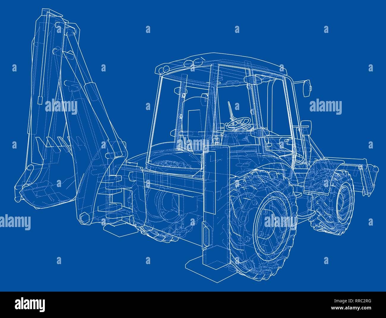Loading machinery Stock Vector Images - Alamy