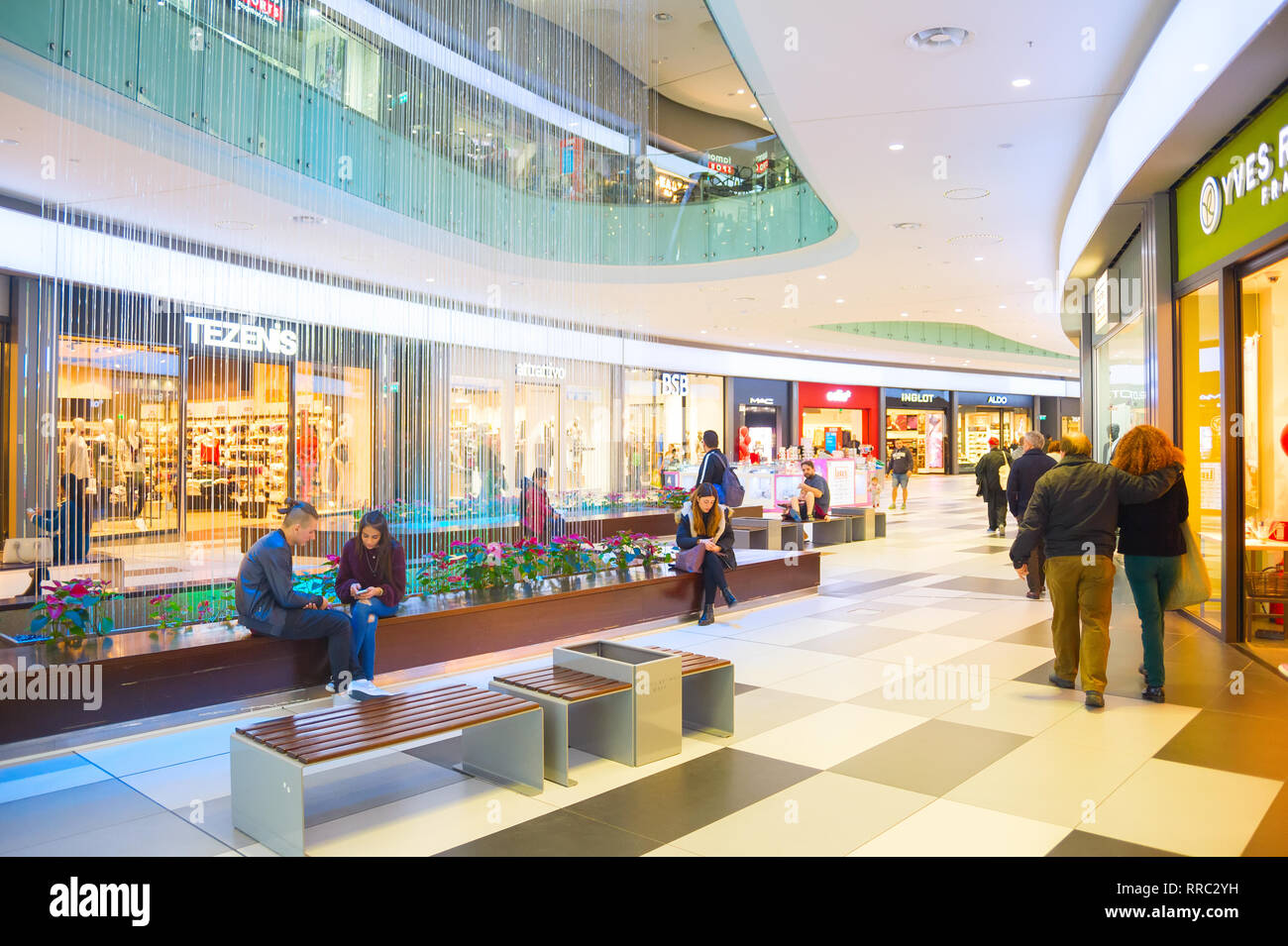 Kings avenue mall paphos hi-res stock photography and images - Alamy