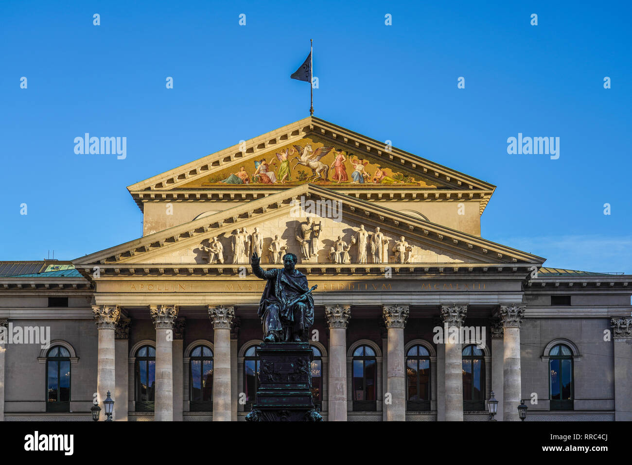 The National Theatre of Munich - Residenztheater at Max-Joseph-Platz ...