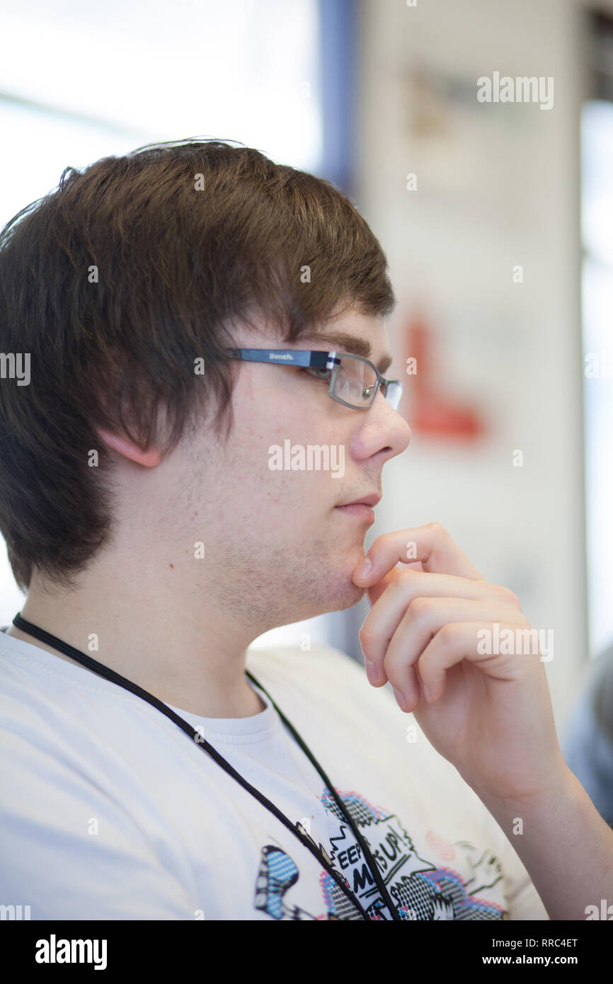 adults in a further education college studying history Stock Photo - Alamy