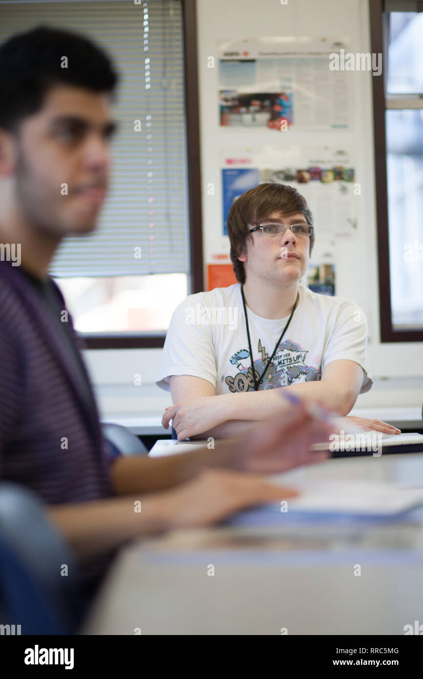 adults in a further education college studying history Stock Photo - Alamy