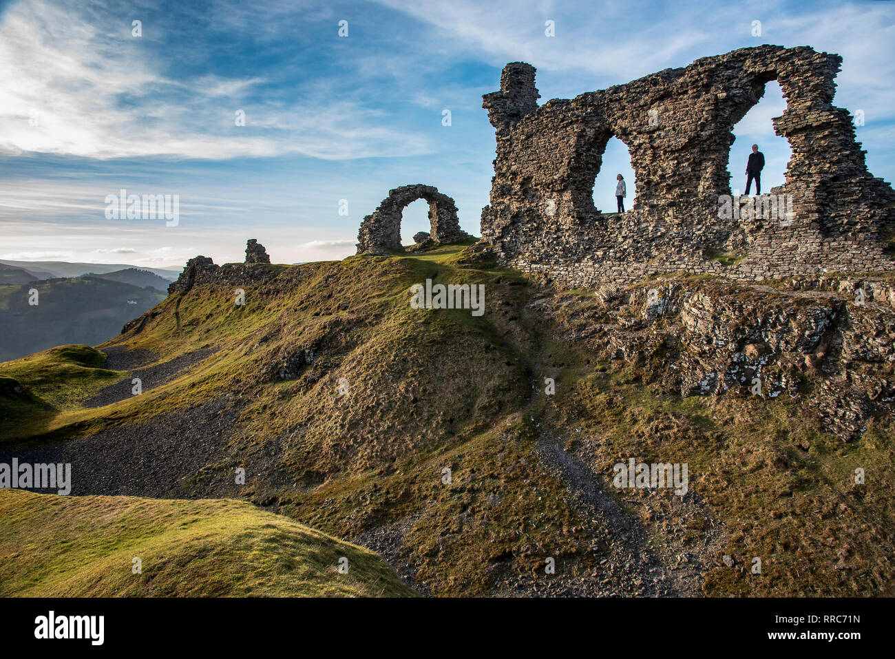 Llangollen castle hi-res stock photography and images - Alamy