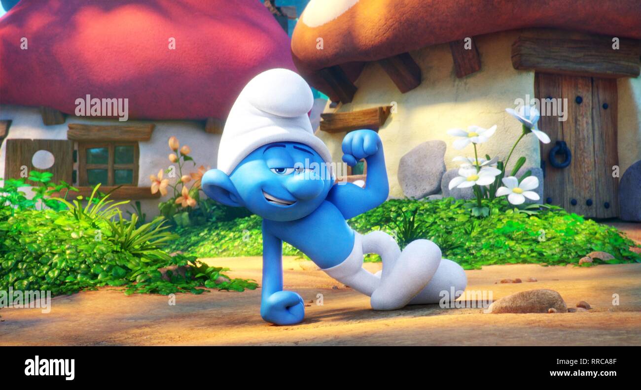 Smurfs Movie 2017 High Resolution Stock Photography and Images - Alamy