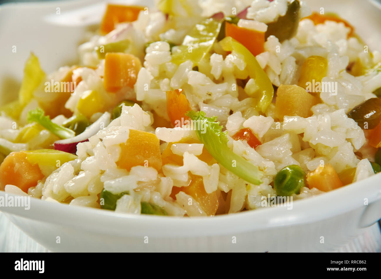 Caribbean Confetti Rice, fragrant coconut rice recipe loaded with ...