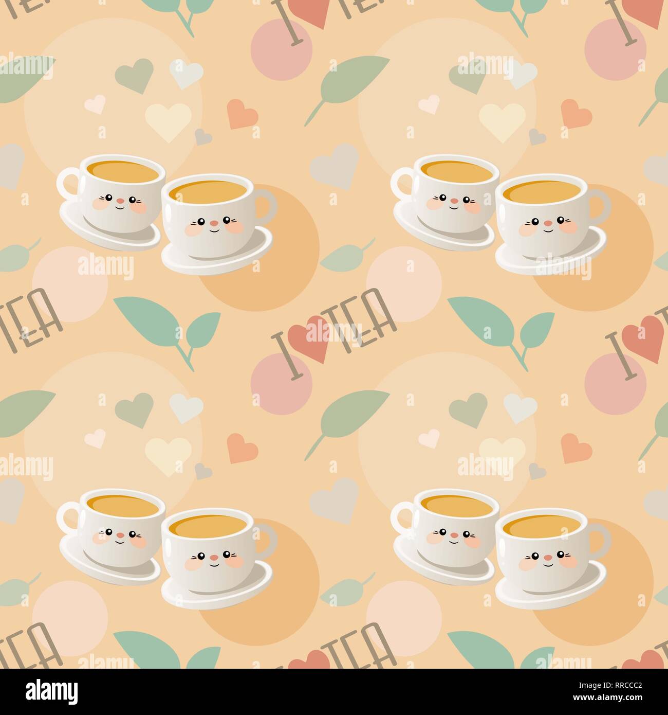 Cute Cup Of Tea Wallpaper