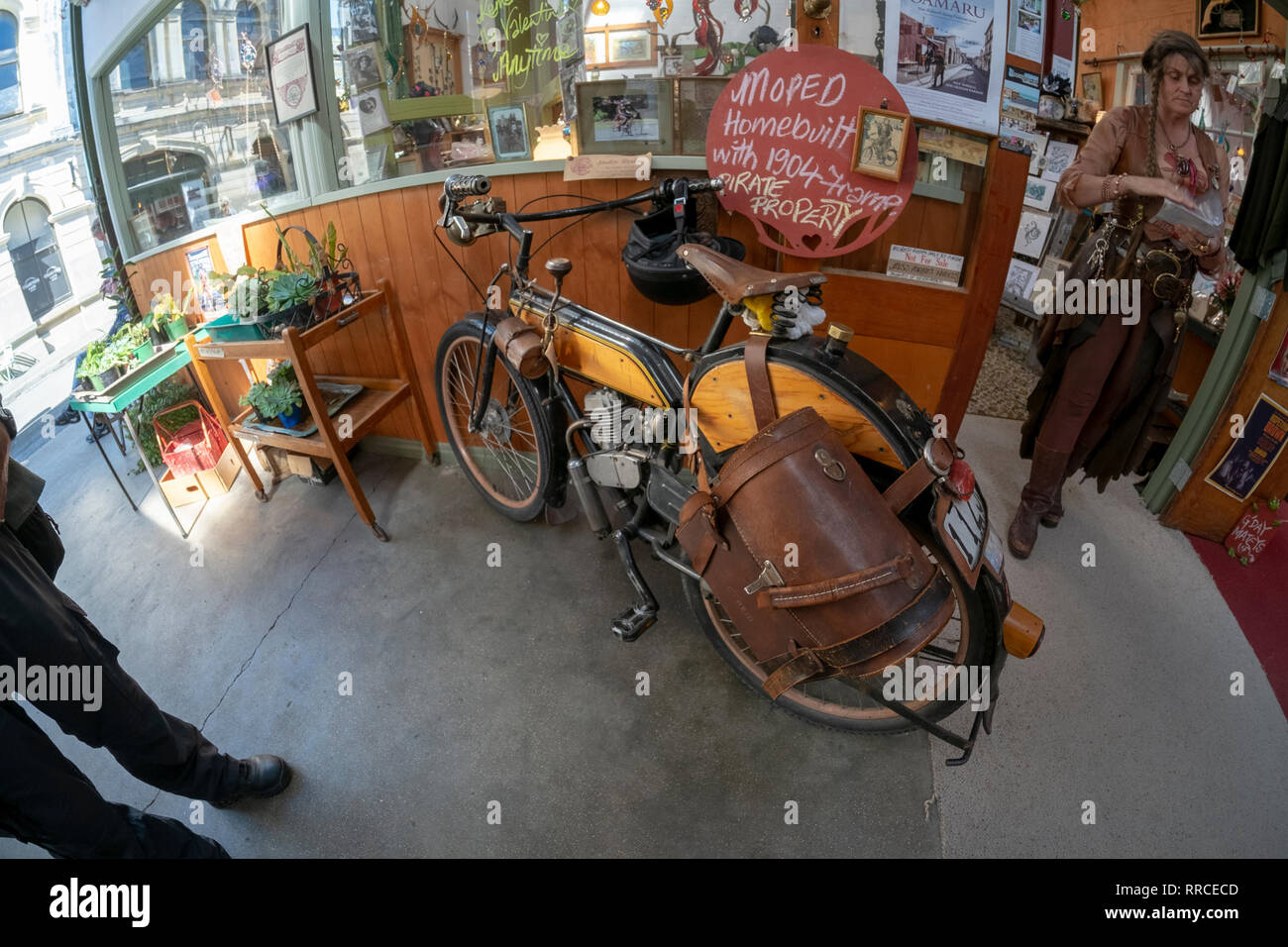 Steampunk Headquarters, Oamaru, Otago, South Island, New Zealand Stock ...