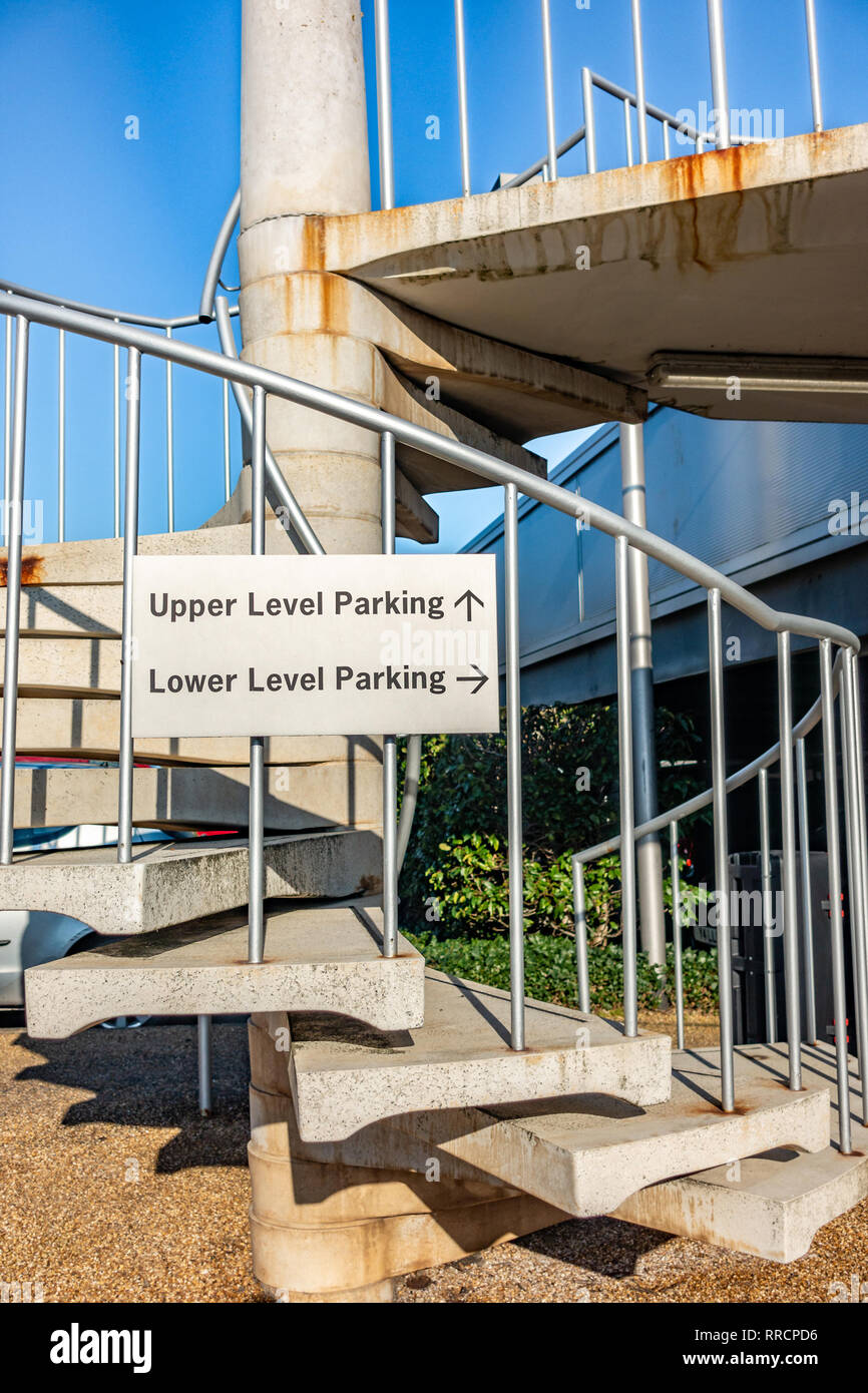 Concrete spiral staircase hi-res stock photography and images - Alamy