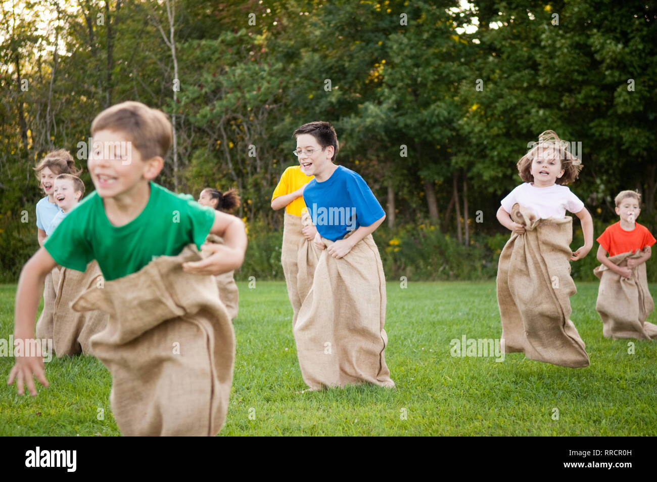 Potato Sack Race High Resolution Stock Photography and Images - Alamy