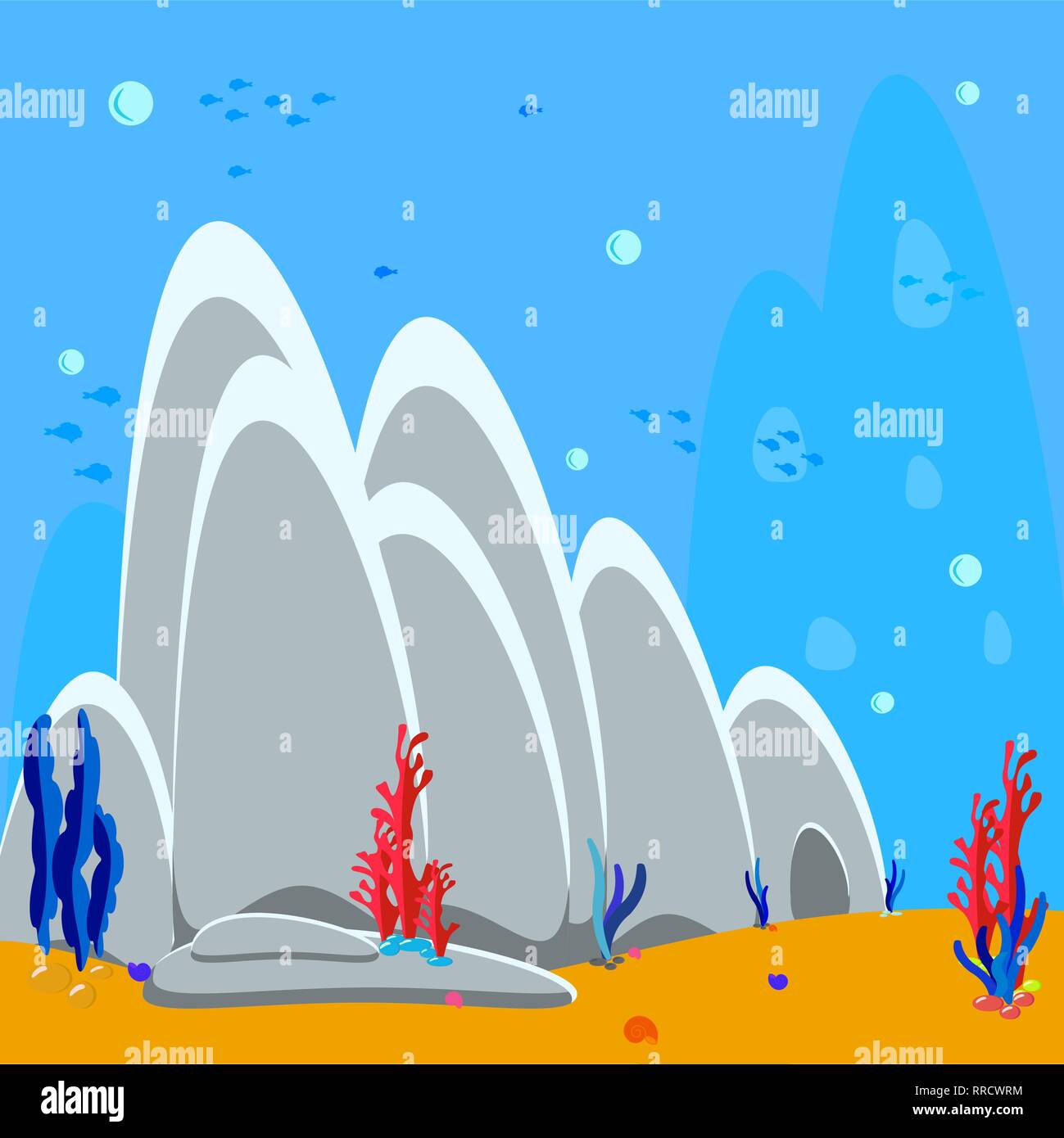 Under A Rock Cartoon