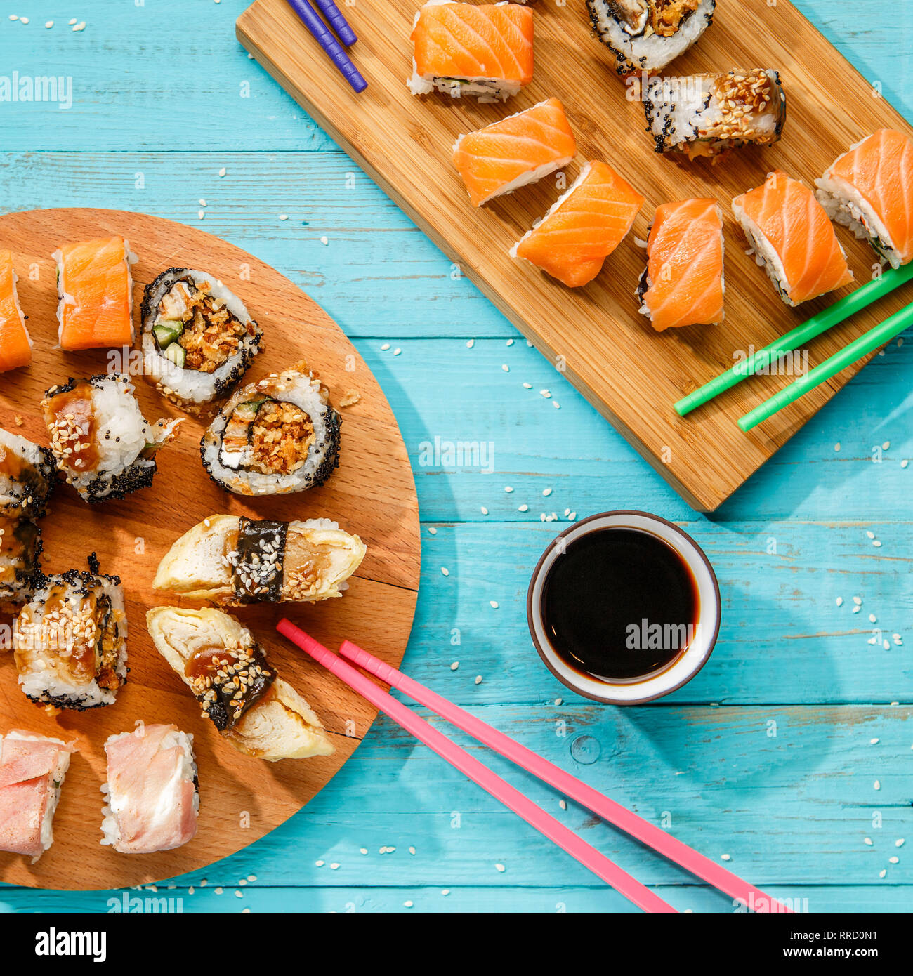 Crabstick roll hi-res stock photography and images - Alamy