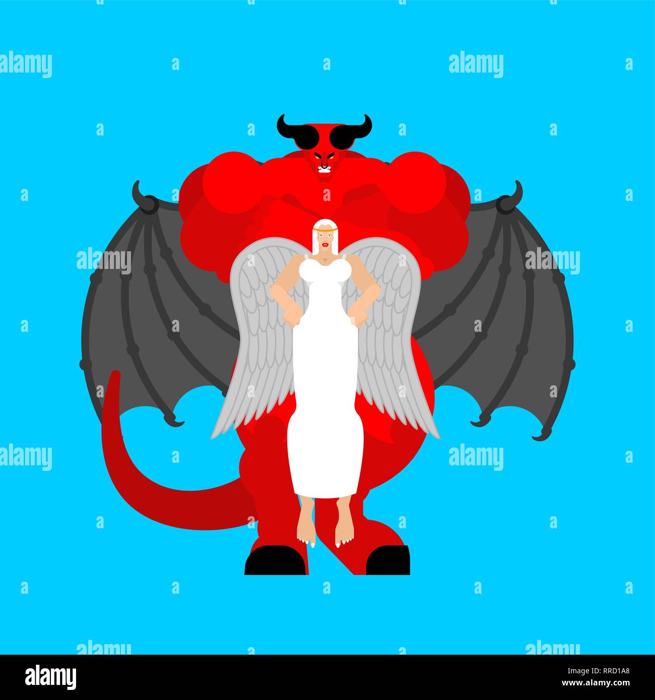 Saint lucifer Stock Vector Images - Alamy