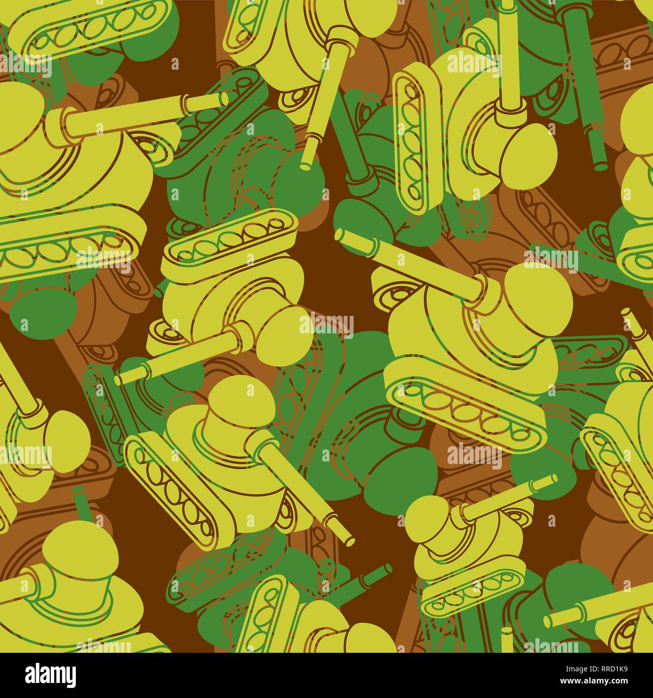 Camouflage tank Stock Vector Images - Alamy