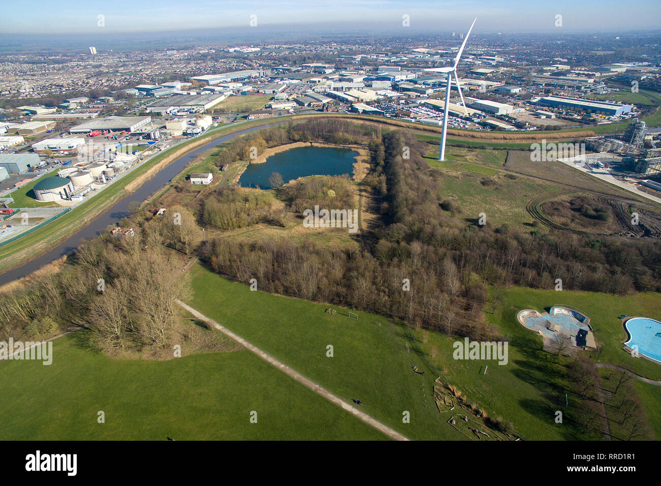 Hull university aerial hi-res stock photography and images - Alamy