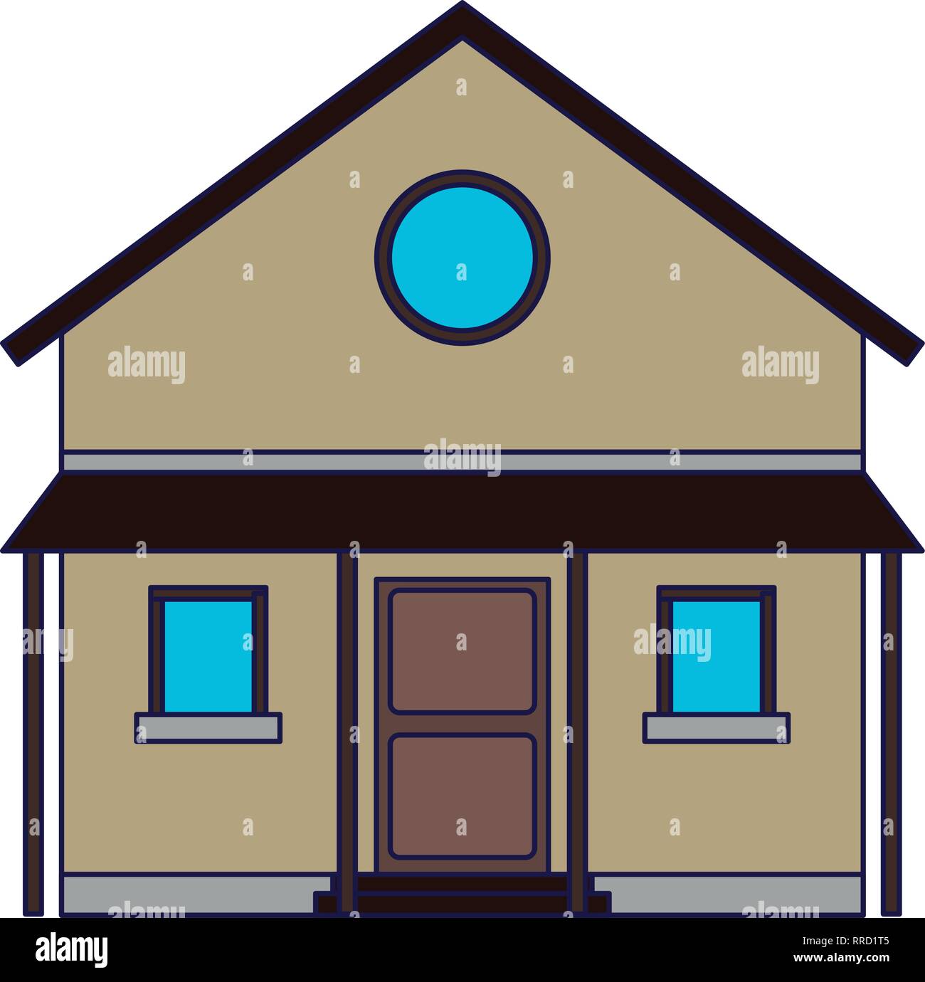 House real estate cartoon isolated Stock Vector Image & Art - Alamy