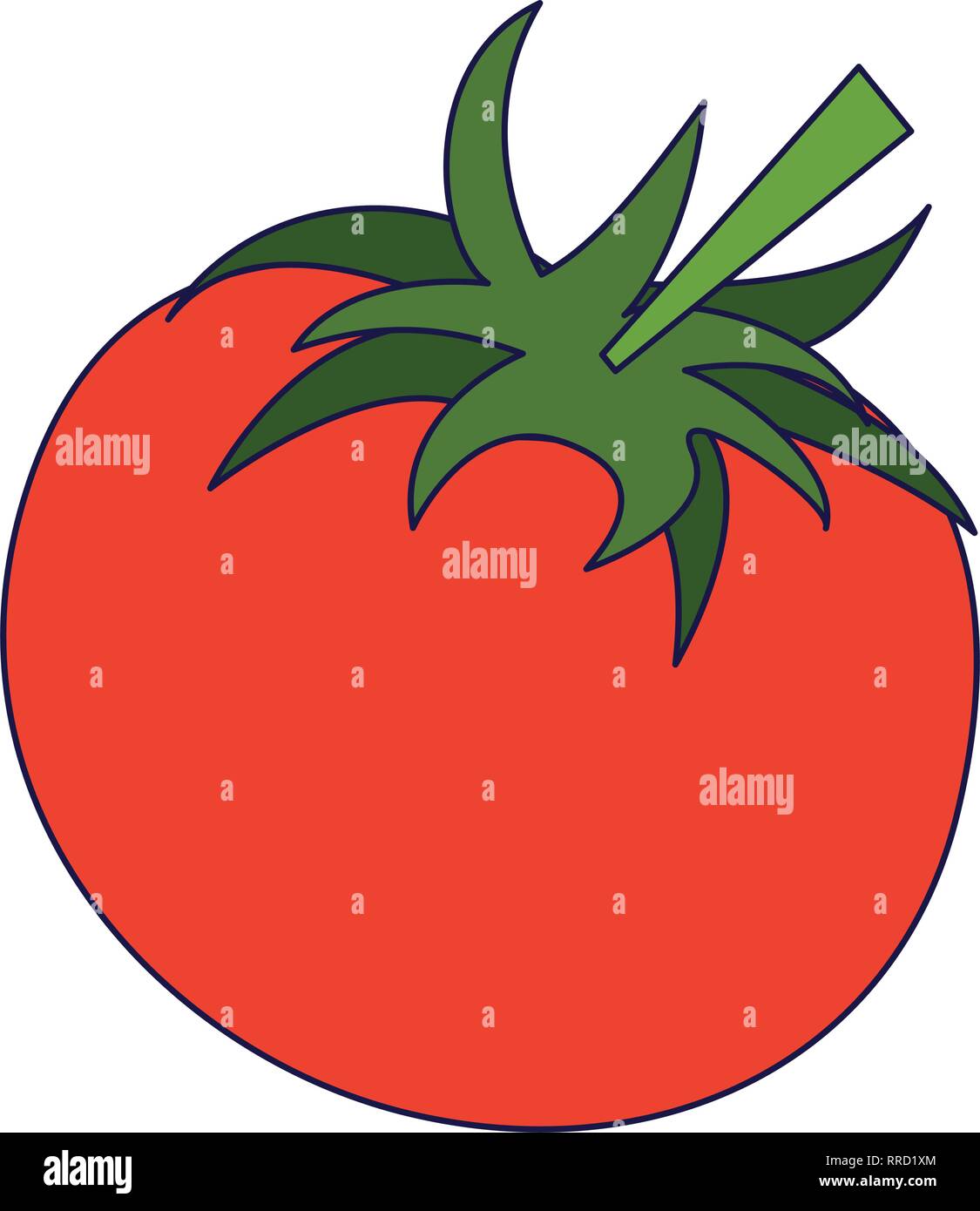 tomato fresh vegetable cartoon Stock Vector Image & Art - Alamy