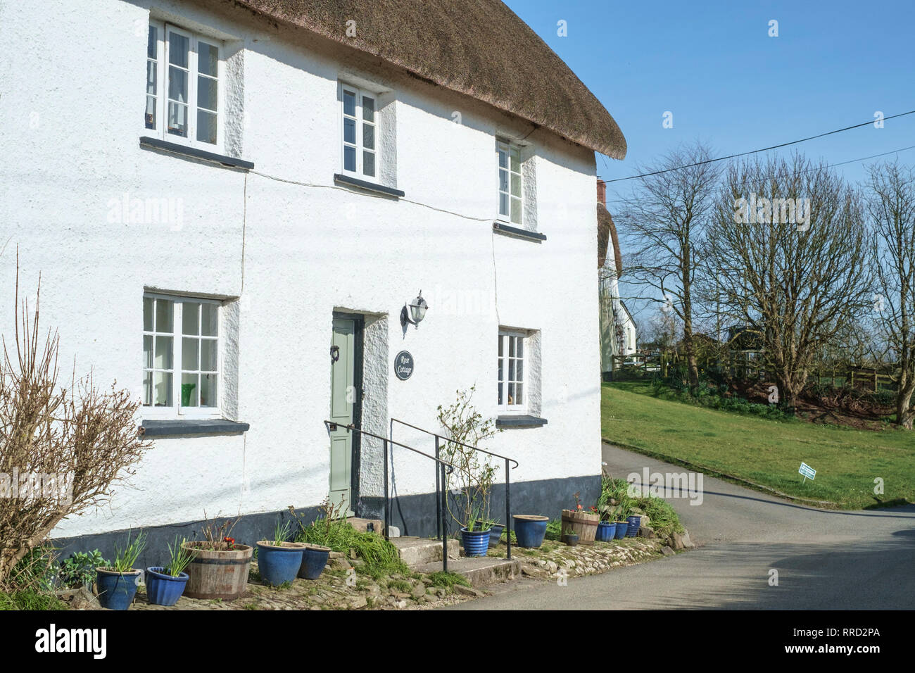 Iddesleigh a village in North Devon UK Stock Photo - Alamy