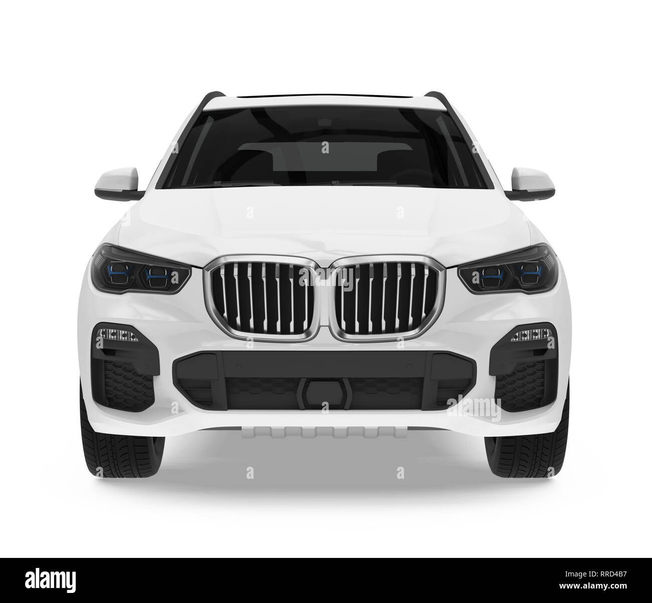 SUV Car Isolated Stock Photo - Alamy