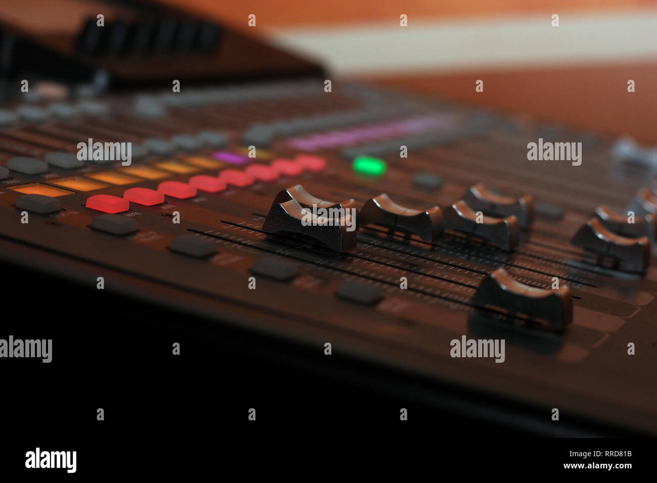 Digital console hi-res stock photography and images - Alamy