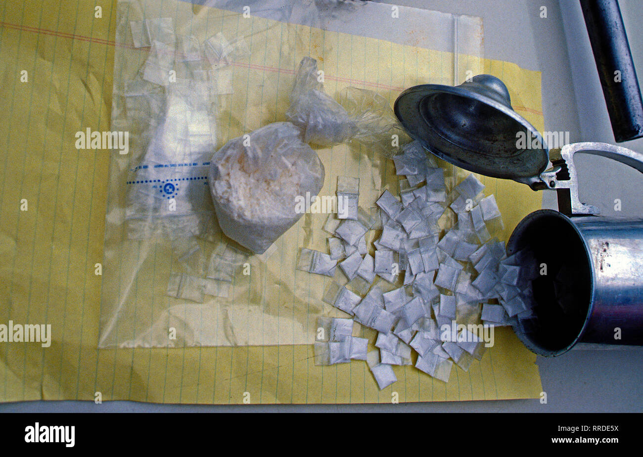 Palmer Park, Maryland, USA, 1989 Prince Georges County Police display ...