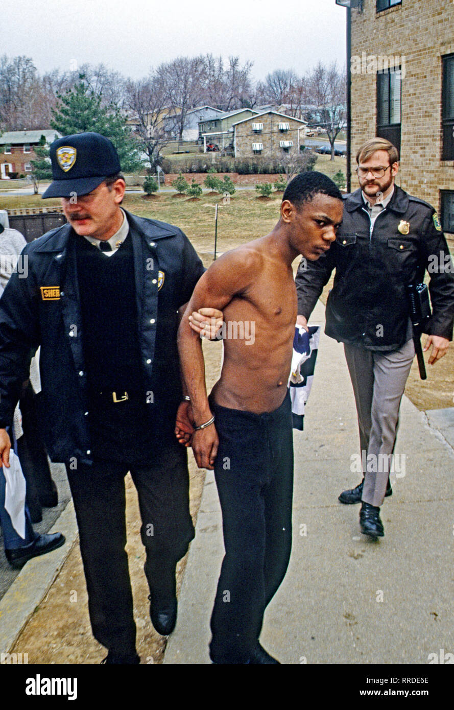 Police arrest usa 1988 hi-res stock photography and images - Alamy