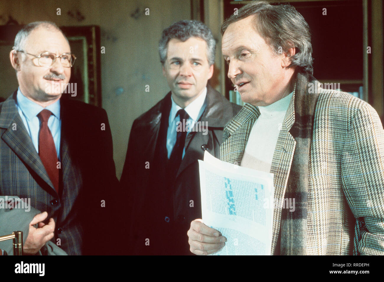 DER ALTE- ROLF SCHIMPF (Leo Kress) MICHAEL ANDE (Gerd Heymann) UDO ...