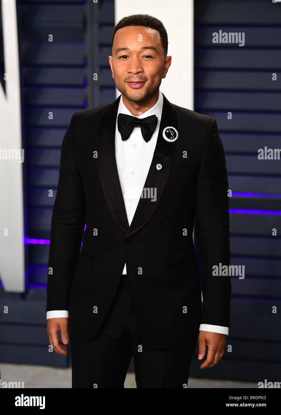 John Legend attending the Vanity Fair Oscar Party held at the Wallis ...