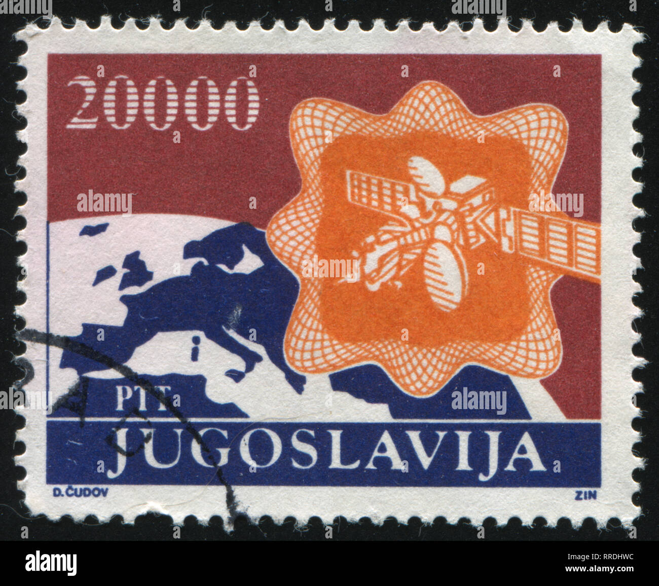 RUSSIA KALININGRAD, 12 NOVEMBER 2016: stamp printed by Yugoslavia ...