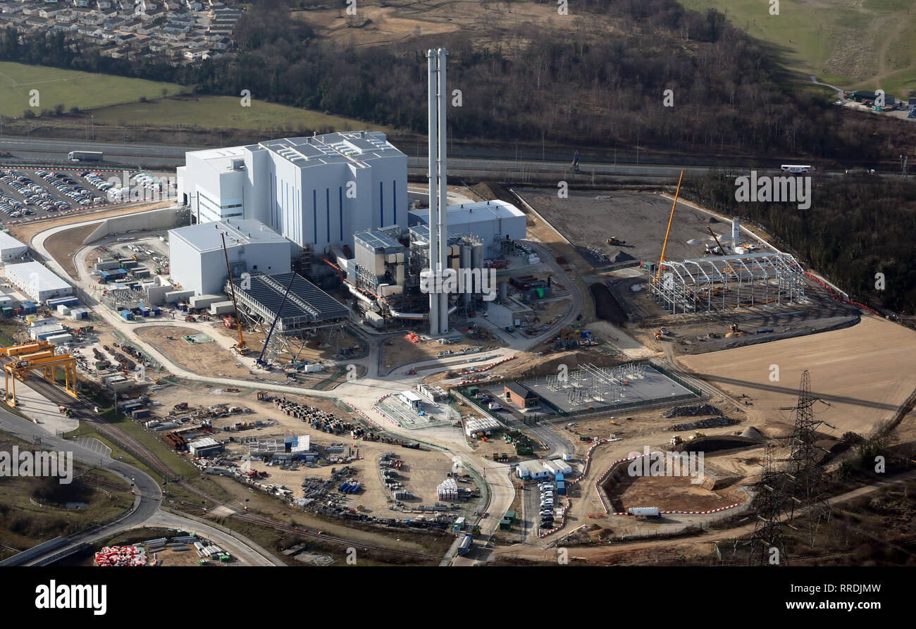 new up to date aerial images of the new Multifuel power stations at ...