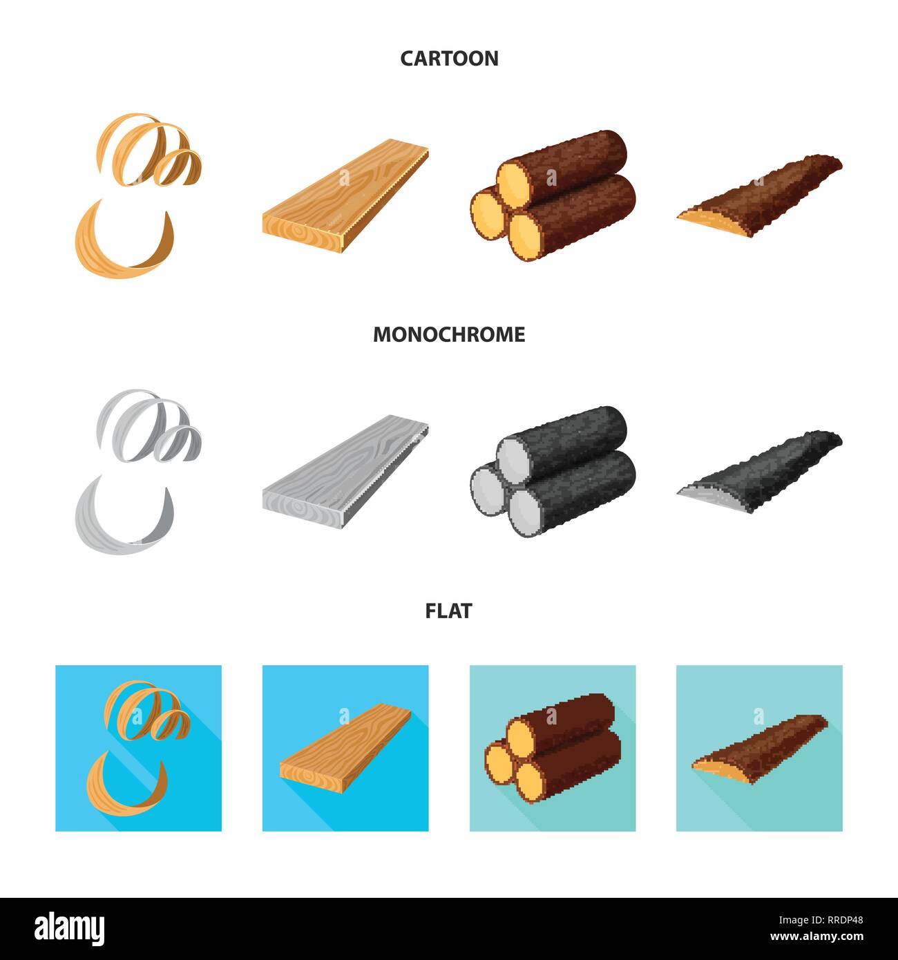 Deck plank timber piece Stock Vector Images - Alamy