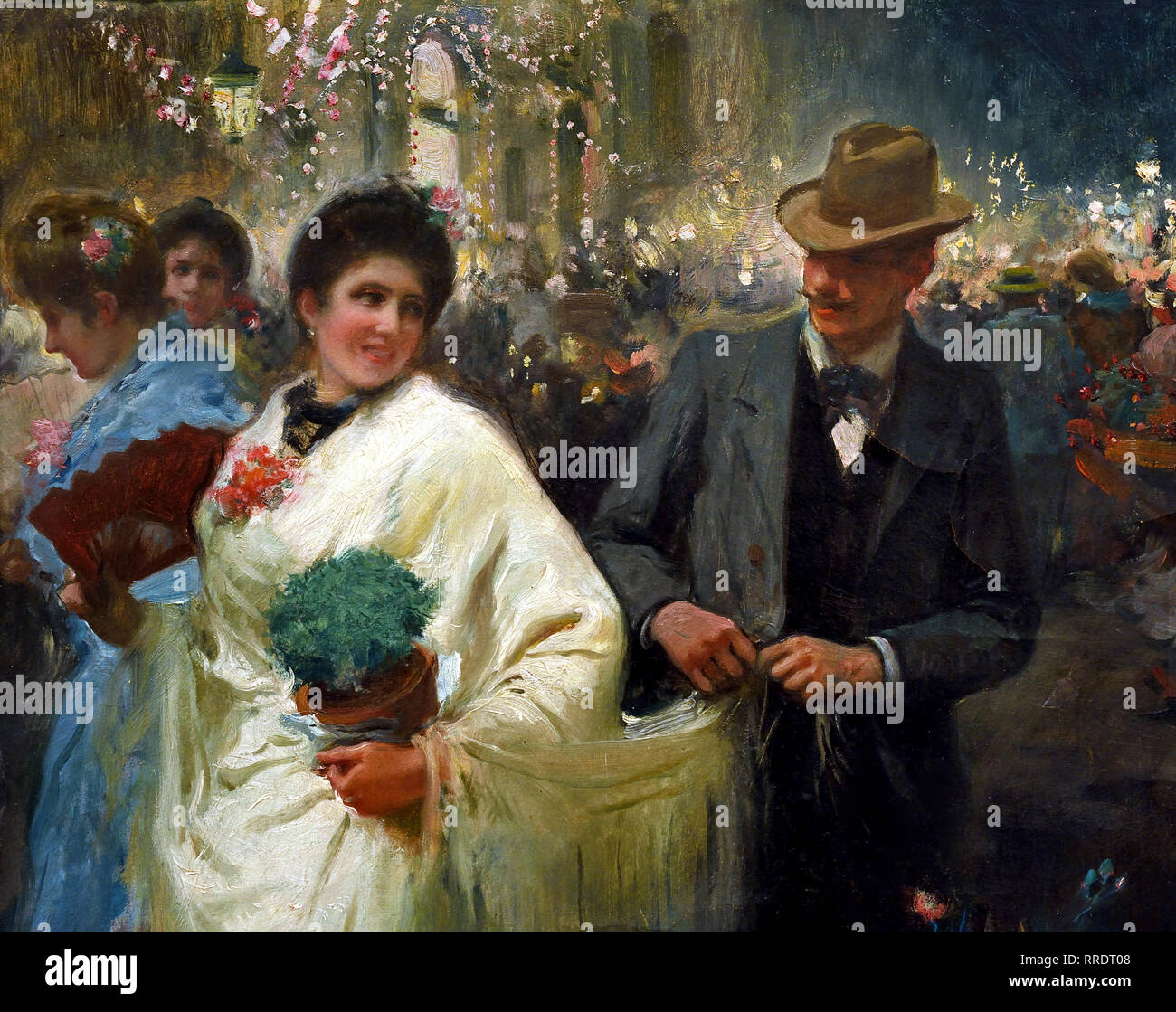 Cecilio pla y gallardo 1859 1934 spanish artist hi-res stock ...