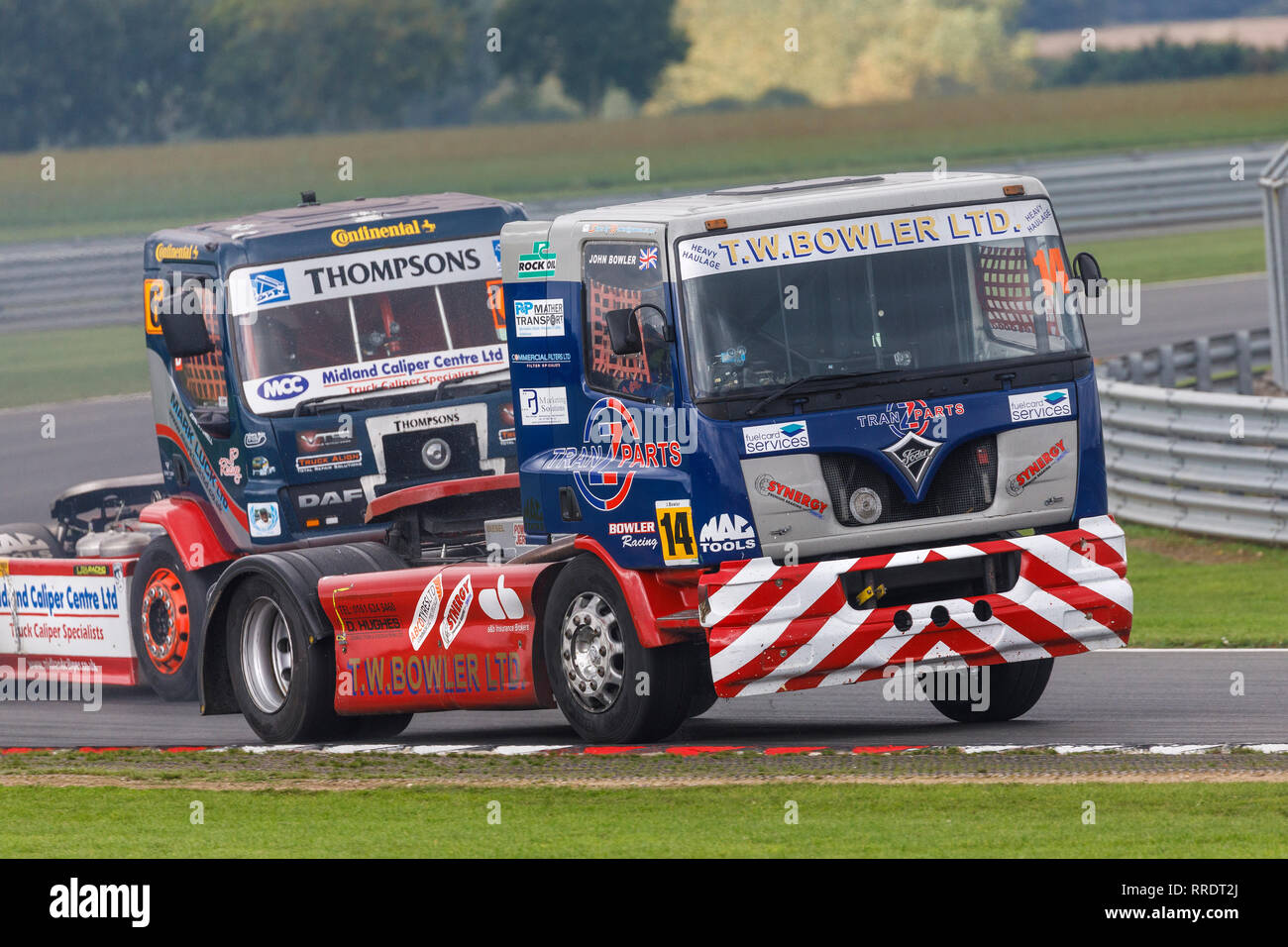 John Bowler in the Foden M11, Division 2, Championship truck racing ...
