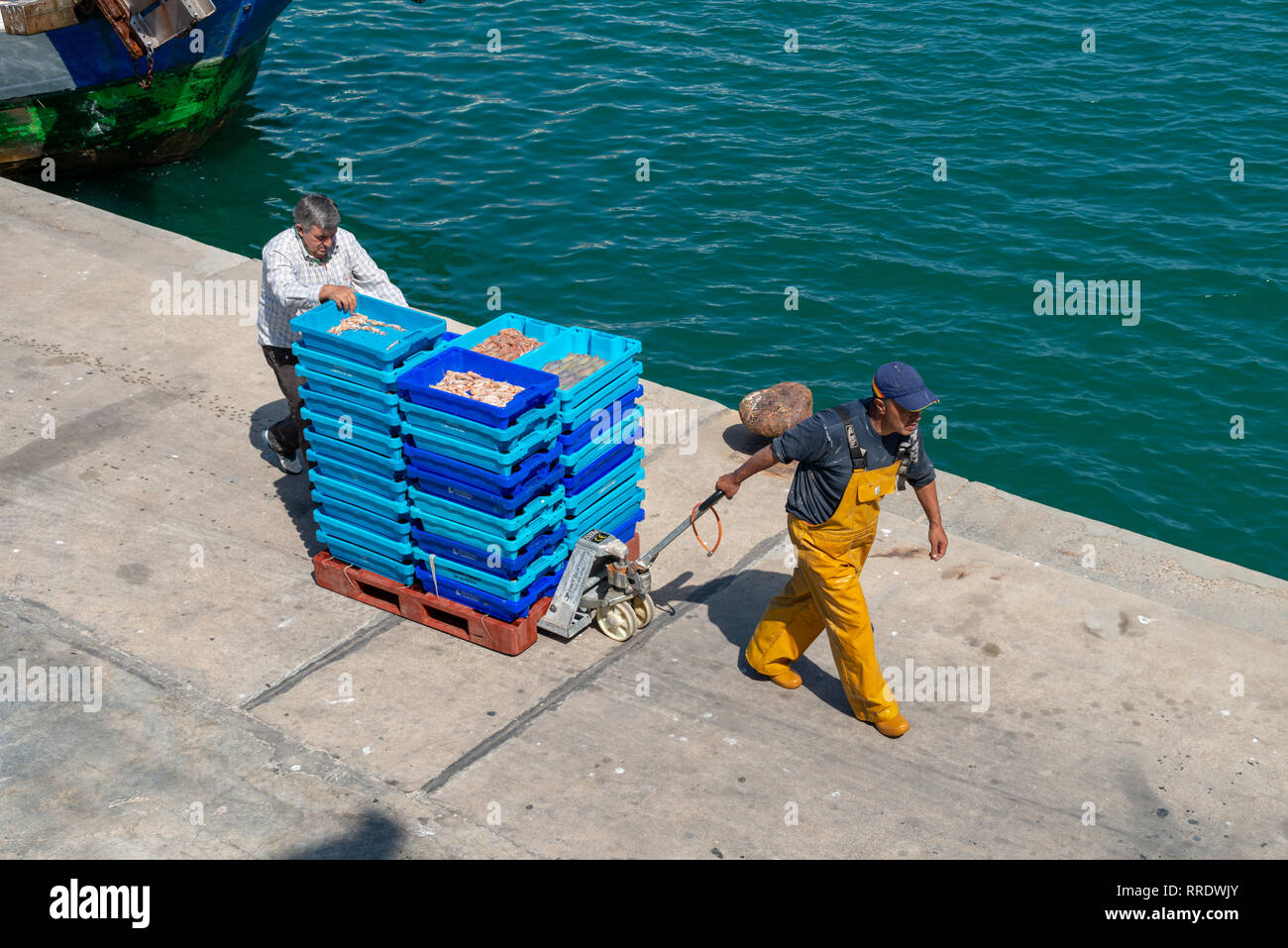 Fishing trolley hi-res stock photography and images - Alamy