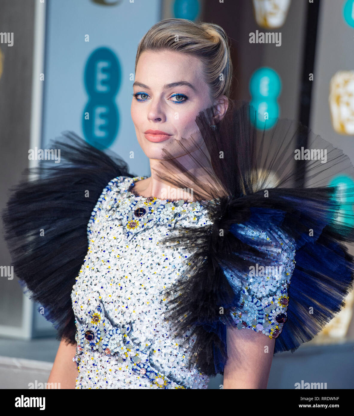 London, UK. Margot Robbie at EE British Academy Film Awards at the ...