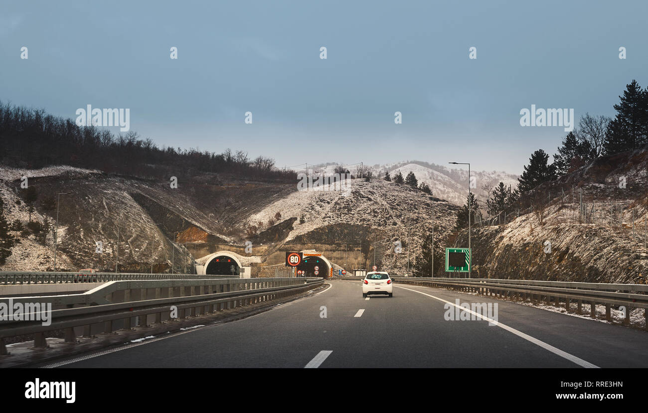 Car tunnels hi-res stock photography and images - Alamy