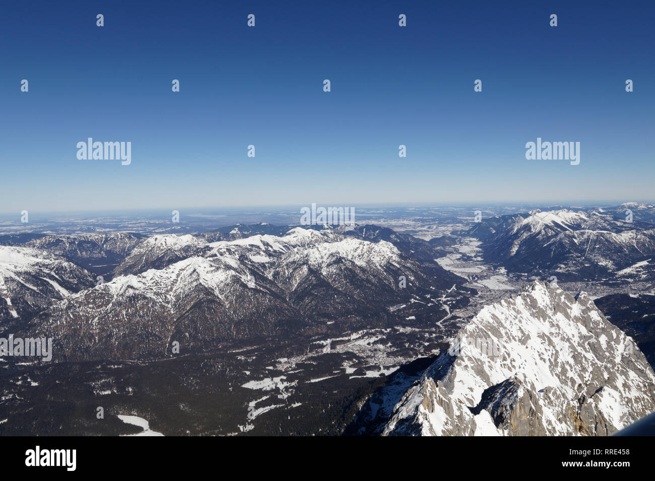 Zugspitze, Germany, mountain, snow, peak, winter Stock Photo - Alamy