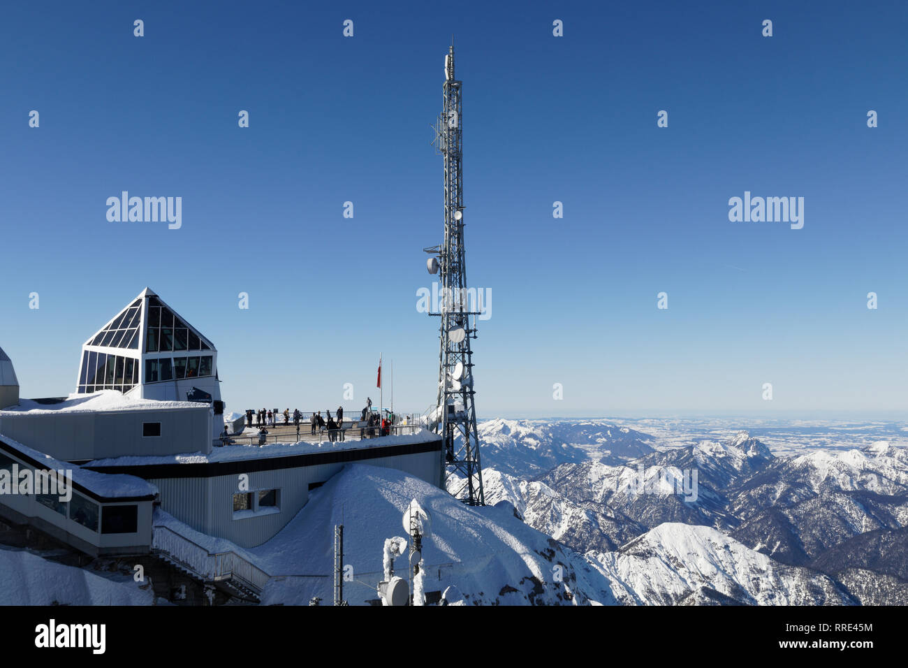 Zugspitze, Germany, mountain, snow, peak, winter Stock Photo - Alamy