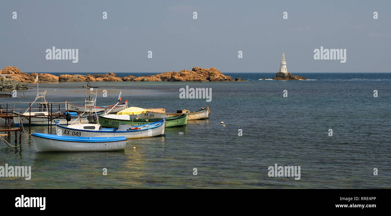 Ahtopol Lighthouse, Bulgaria Stock Photo - Alamy