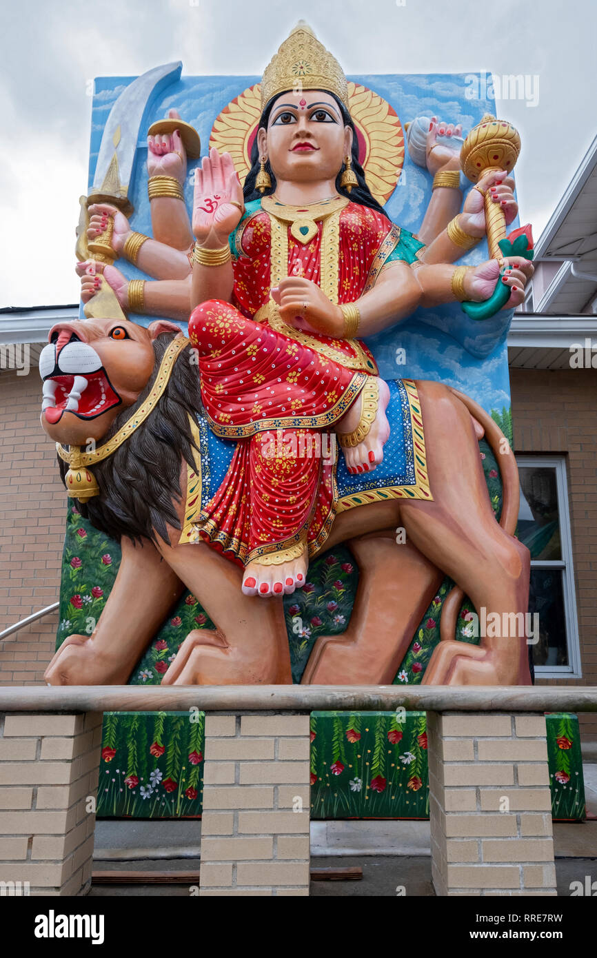 Durga statue hindu dayaram mandir hi-res stock photography and images ...