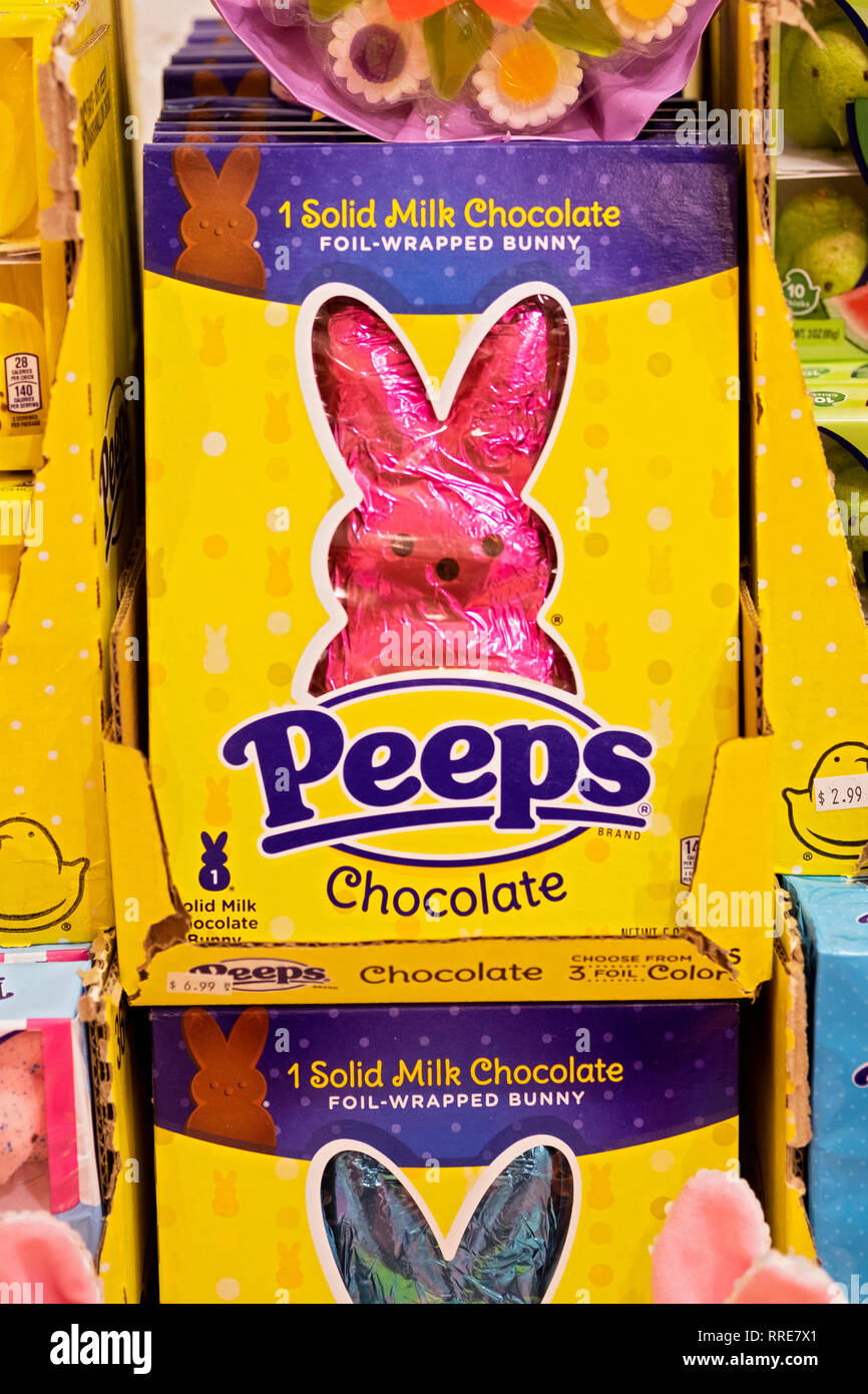 Easter bunny peeps hi-res stock photography and images - Alamy