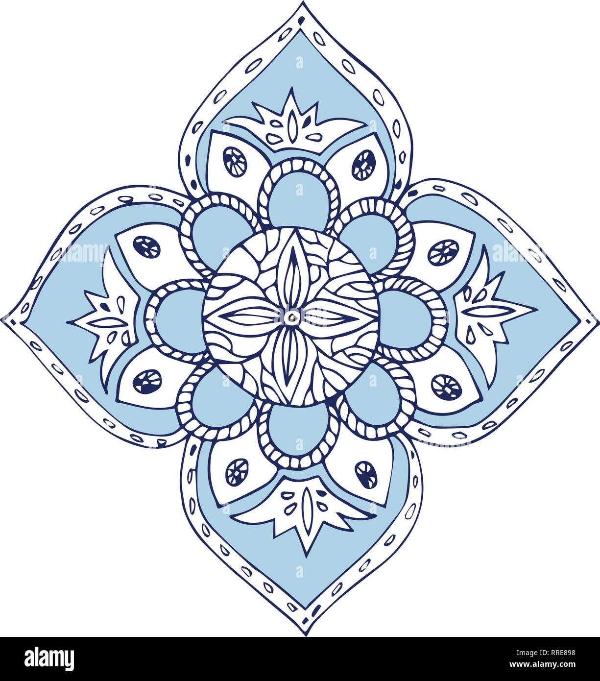 Spiral flower fractal clip art vector Stock Vector Image & Art - Alamy