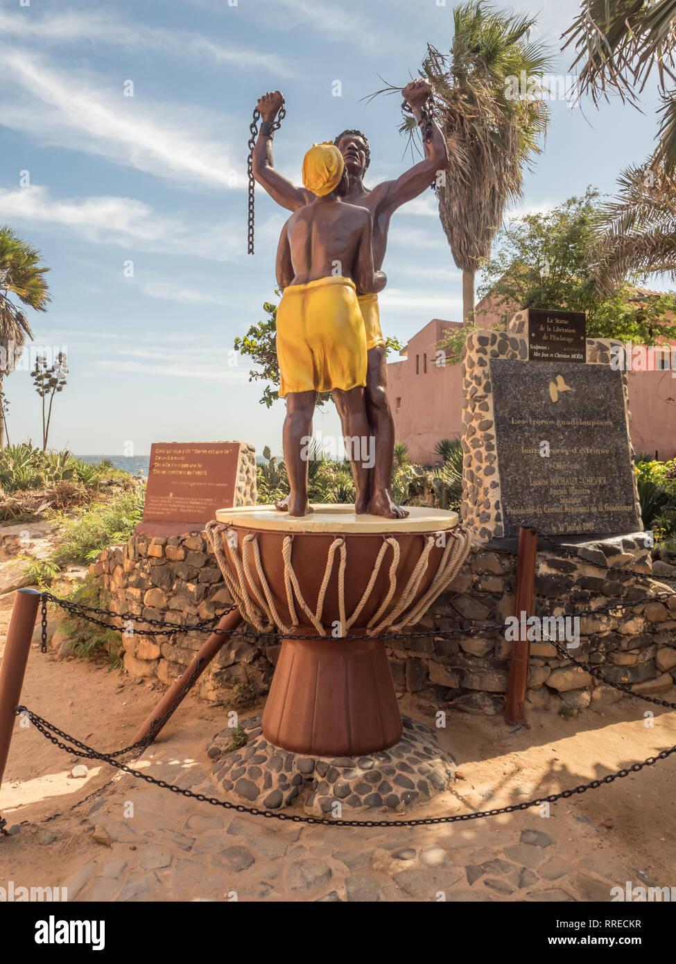 Goree island monument hi-res stock photography and images - Alamy