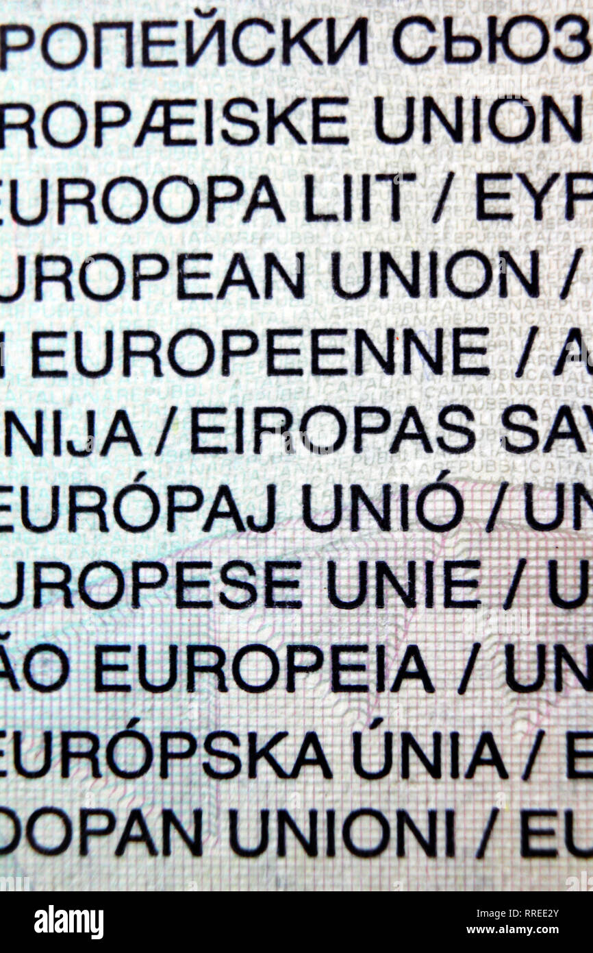 Passports different countries hi-res stock photography and images - Alamy