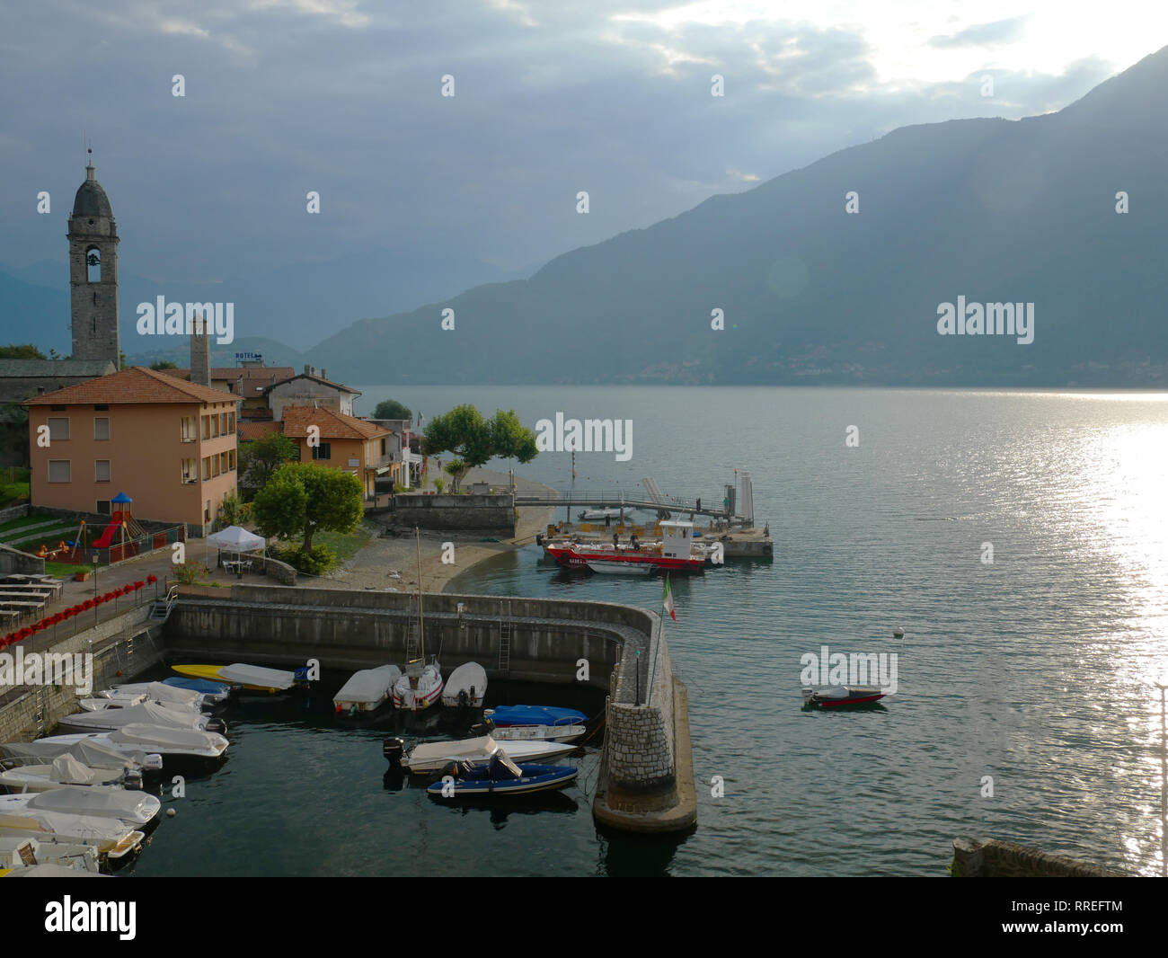 Cremia, Lago di Como, Lake Como Stock Photo - Alamy