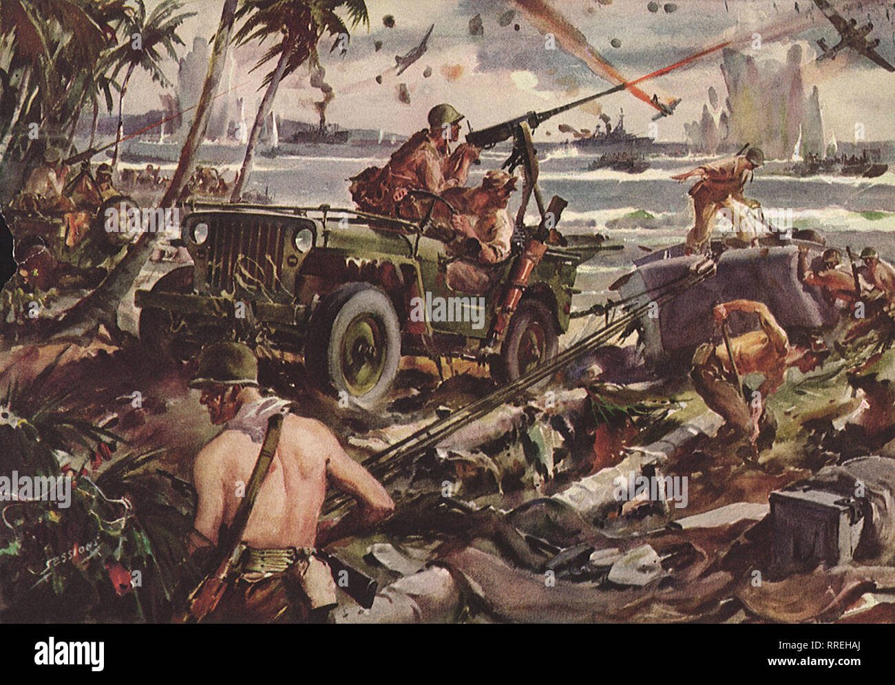 Battle of guadalcanal hi-res stock photography and images - Alamy