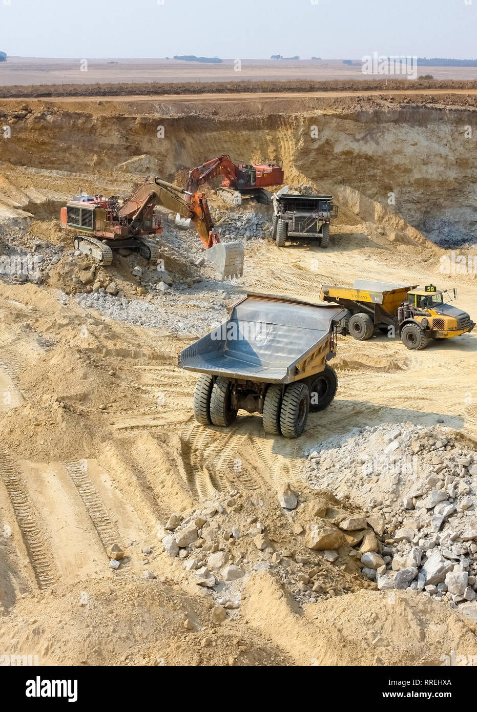 Coal mine equipment south africa hi-res stock photography and images ...