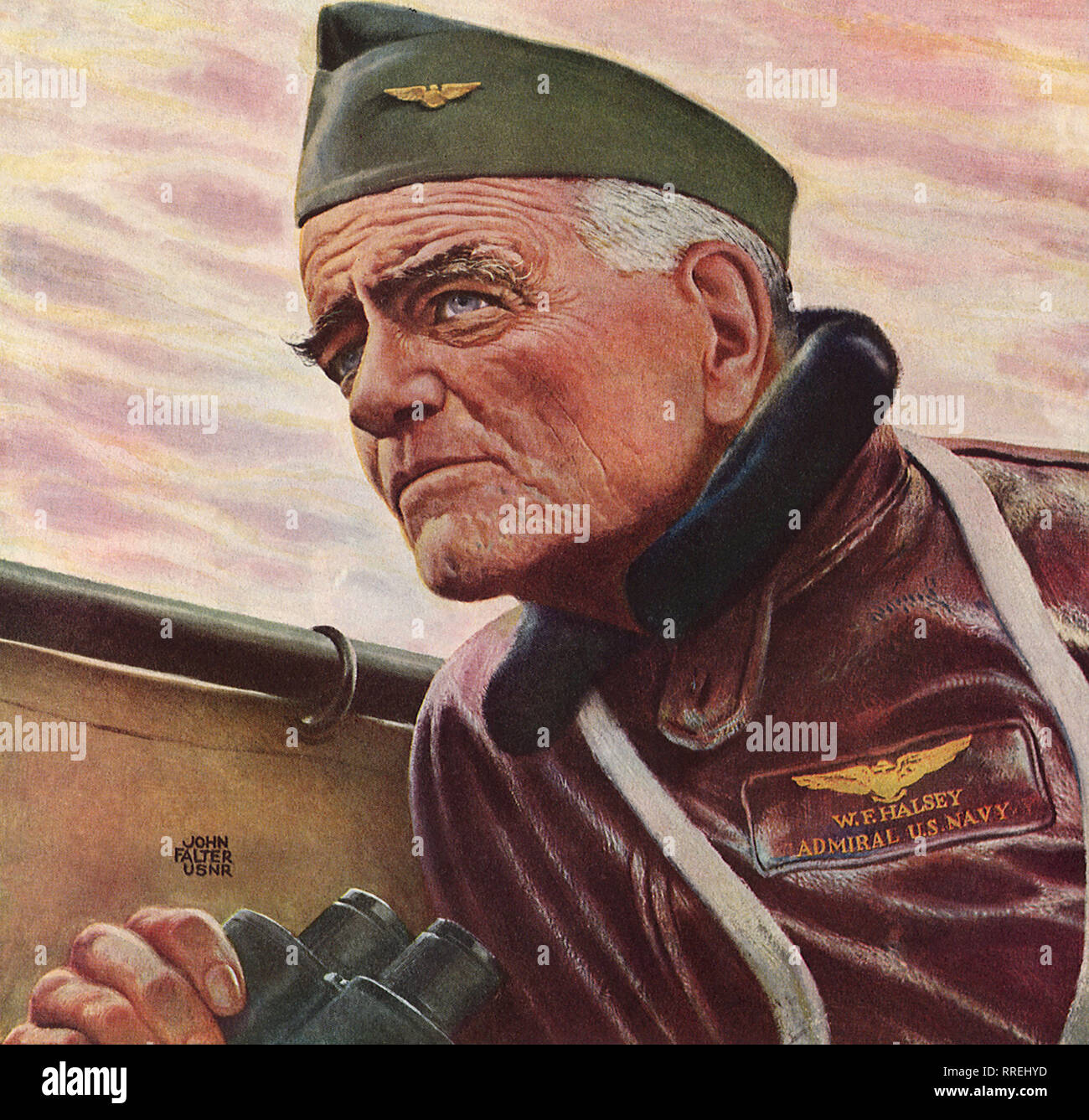 Admiral halsey hi-res stock photography and images - Alamy